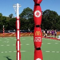 Netball Goal Posts | Fixed & Adjustable | Netball Hoops & Posts